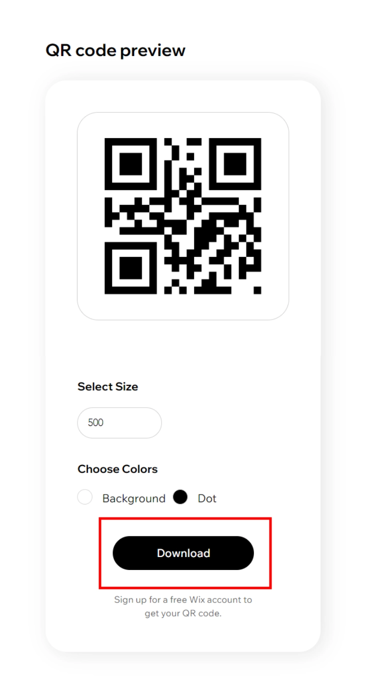 How To Create A QR Code For Your Wix Website | Wiksit